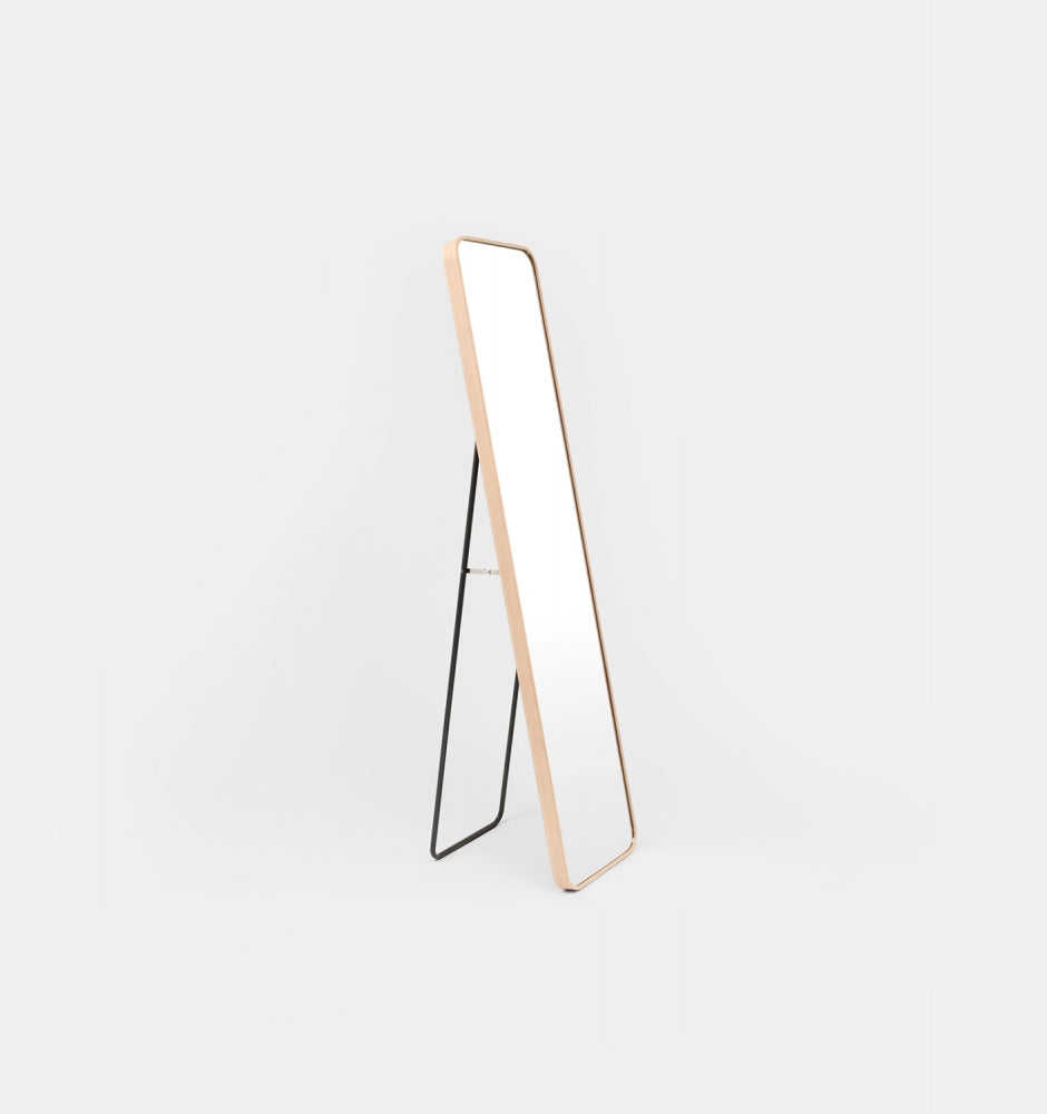 Simplicity Curve Standing Mirror | Oliver Birch